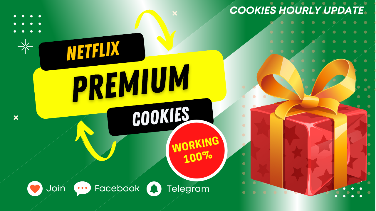 Netflix Premium Account Cookies Hourly Update - RECO